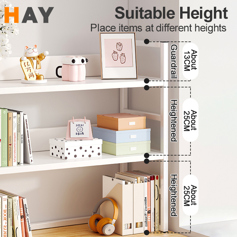 Desk Organizer Gaming Table Storage Rack Computer Table Shelf 3 Layer ...