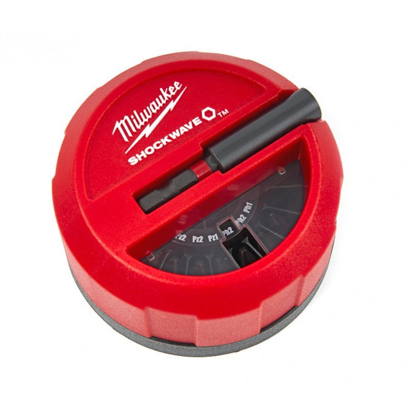 Milwaukee 4932430904 Impact Duty Puck Set 15-Piece Drill Holder 25MM PH ...
