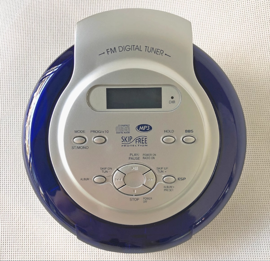 Audiologic CDM-347 Portable CD Player Walkman CD Player Support English ...