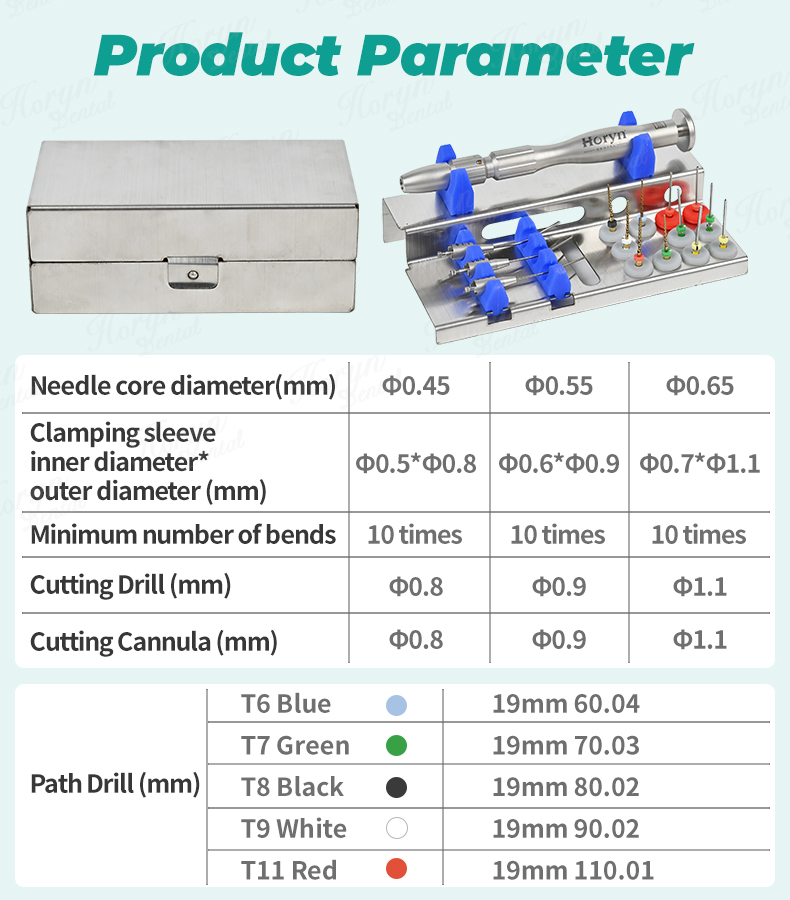 HORYN Dental Endodontic Endo File Removal System Kit / Endo Broken File ...