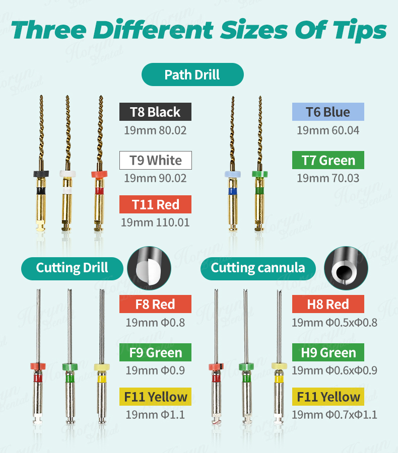 HORYN Dental Endodontic Endo File Removal System Kit / Endo Broken File ...