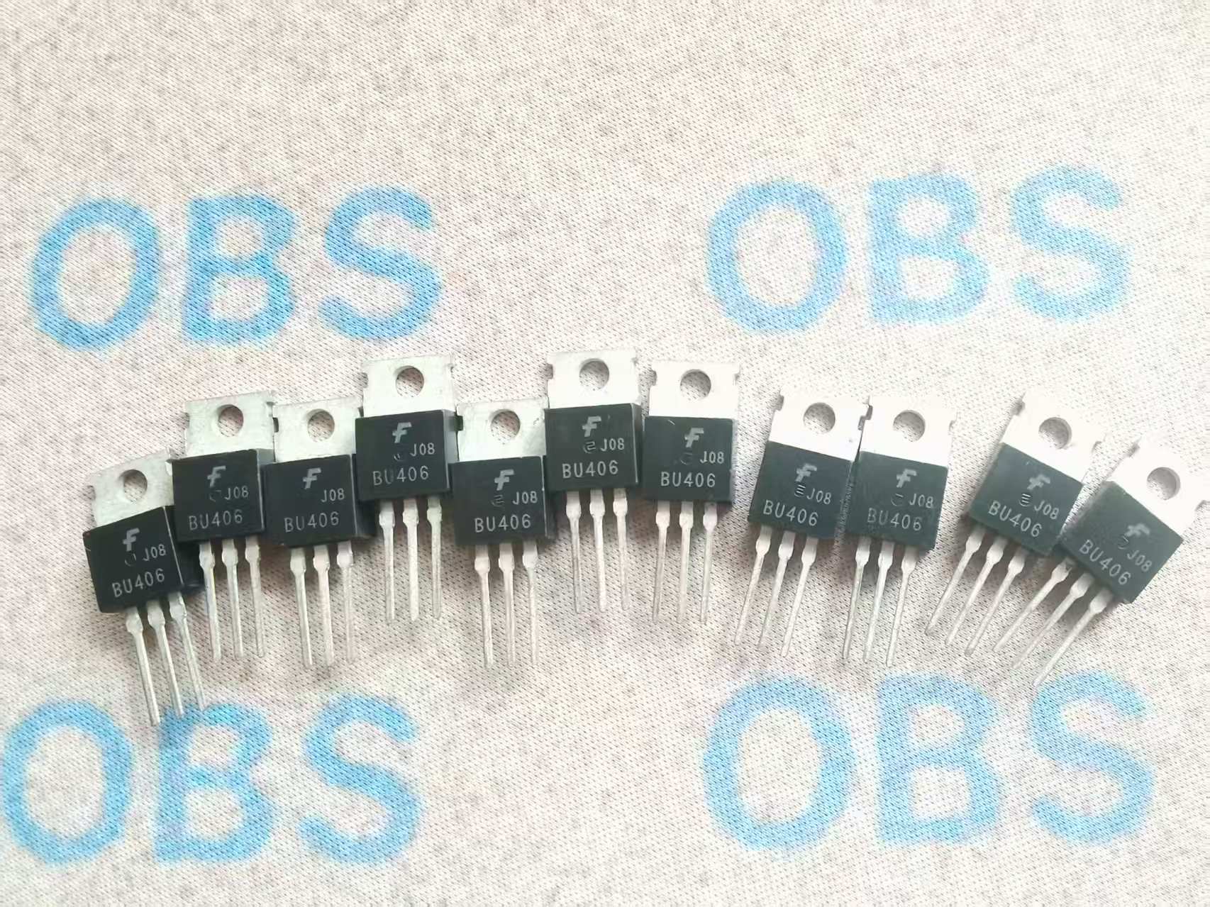 ((10 Pcs) BU406 Brand New Original Imported BU406TU Field Effect Tube ...