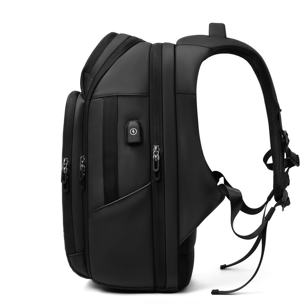 Kabohut Large Capacity Men Backpack 17 inch Laptop Bag Multifunctional ...