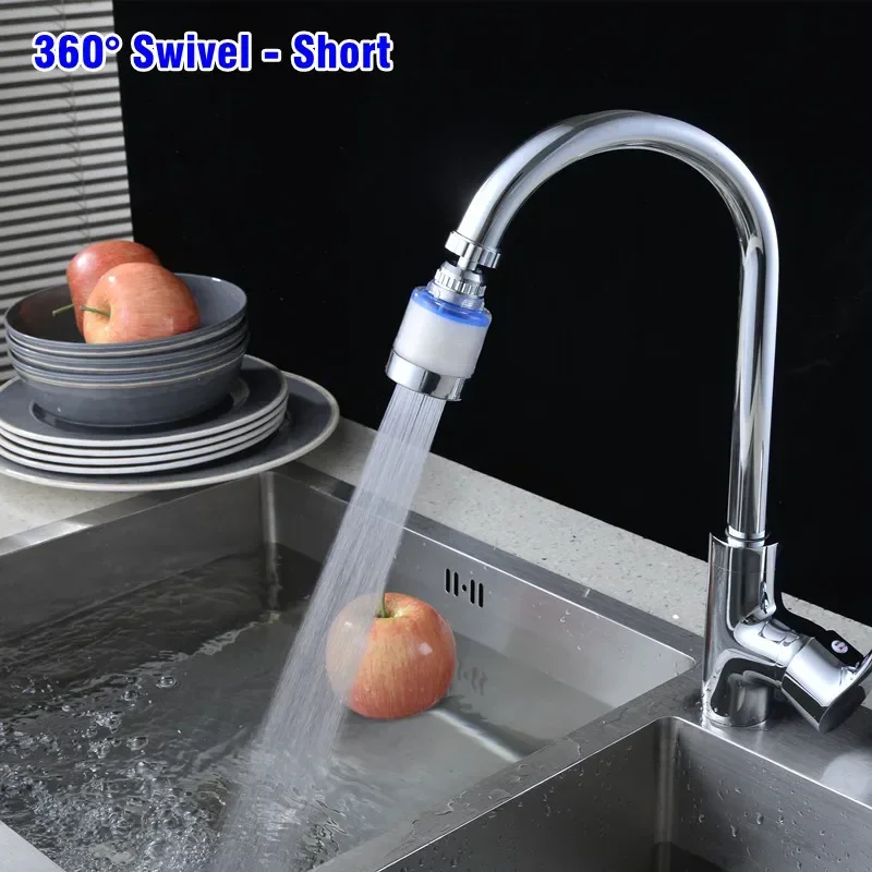 Faucet Filter Replacement Kitchen Water Tap Filter Purifier Anti-splash ...