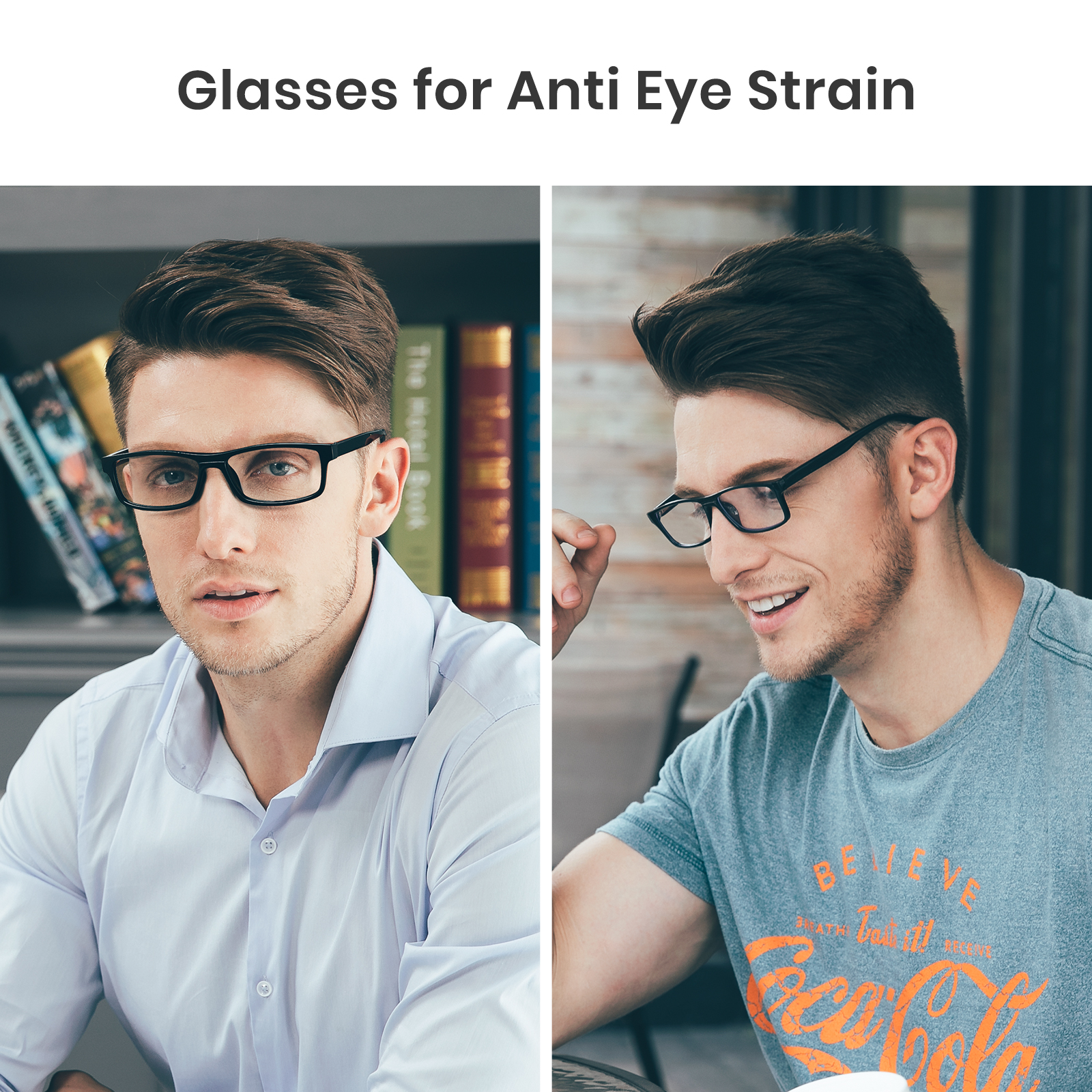 Cyxus Anti Blue Light Glasses For Men Women Eye Protection Computer ...
