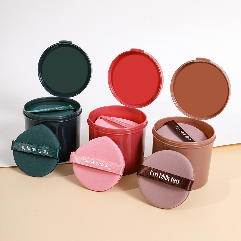 Seven-Piece Air Cushion Powder Puff Set, Latex-Free, Wet And Dry Use ...
