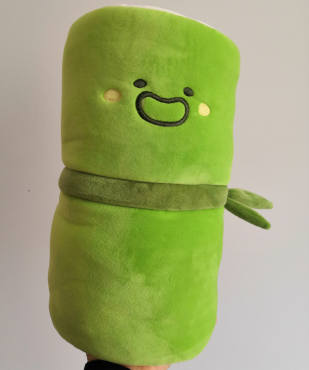 20-25cm Panda Stuffed Animals, 2 in-1 Panda and Bamboo Plush Toys Set ...