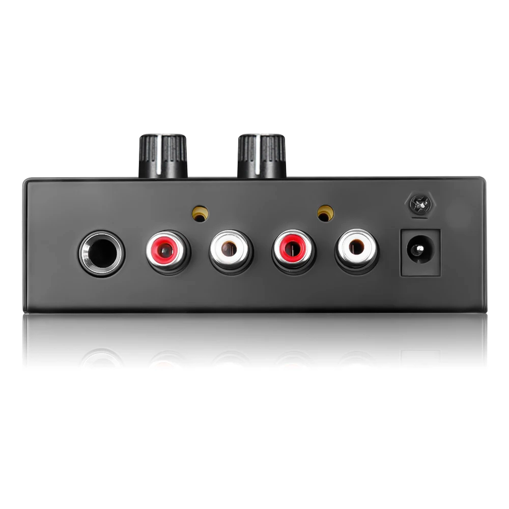 P500 Phonograph Preamplifier With Volume Control Input Volume RCA 1/4 ...