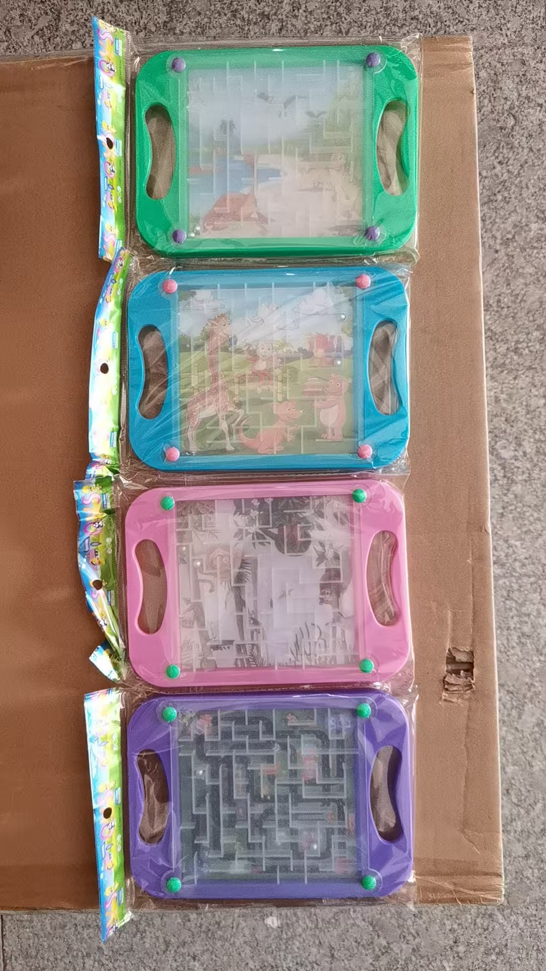 Children's Balance Ball Board Handheld Game Track Labyrinth Tablet Ball ...