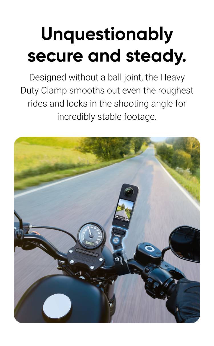 Insta360 Heavy Duty Clamp | Shopee Malaysia