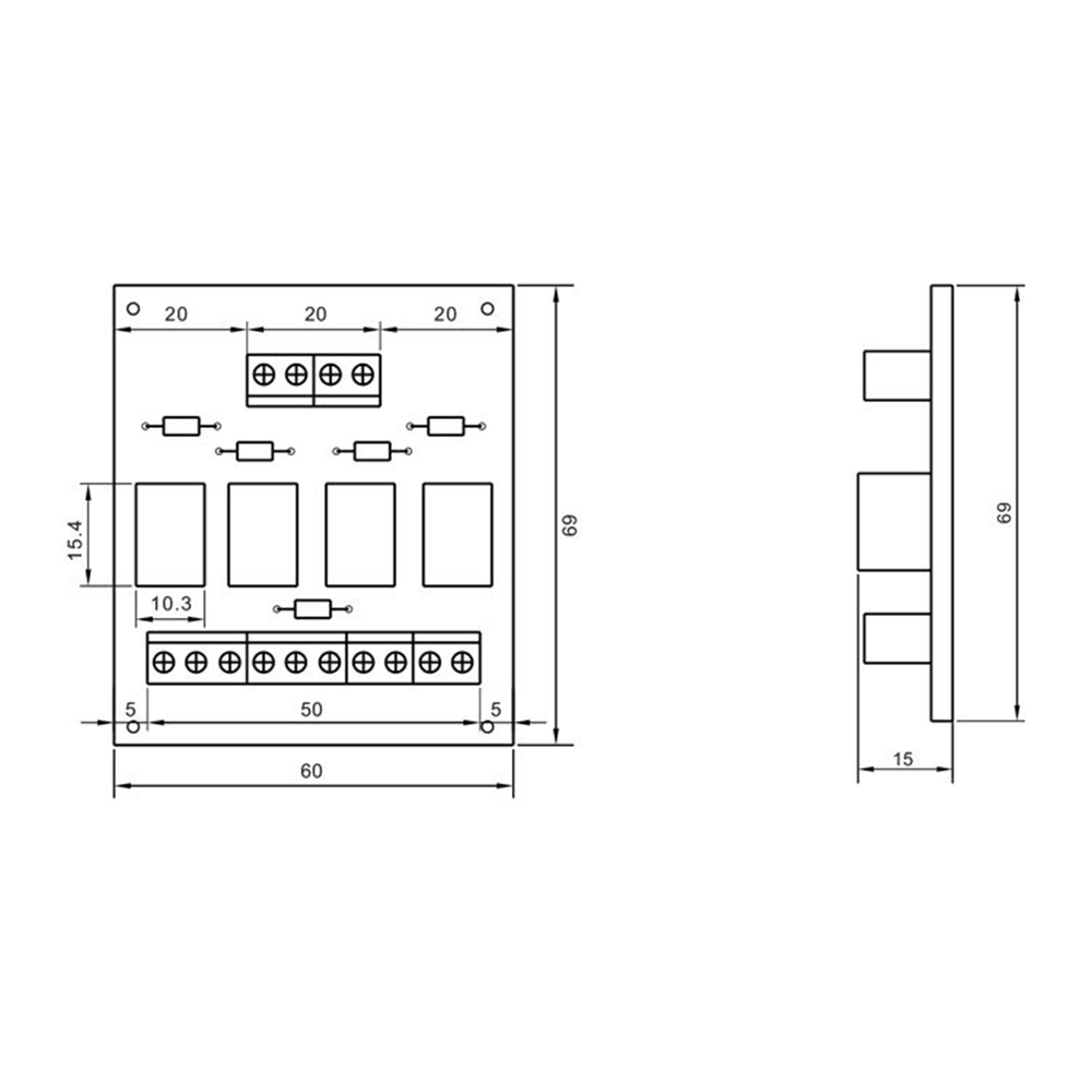 Safety interlock module 2 doors Interlocking relay module Interlock ...