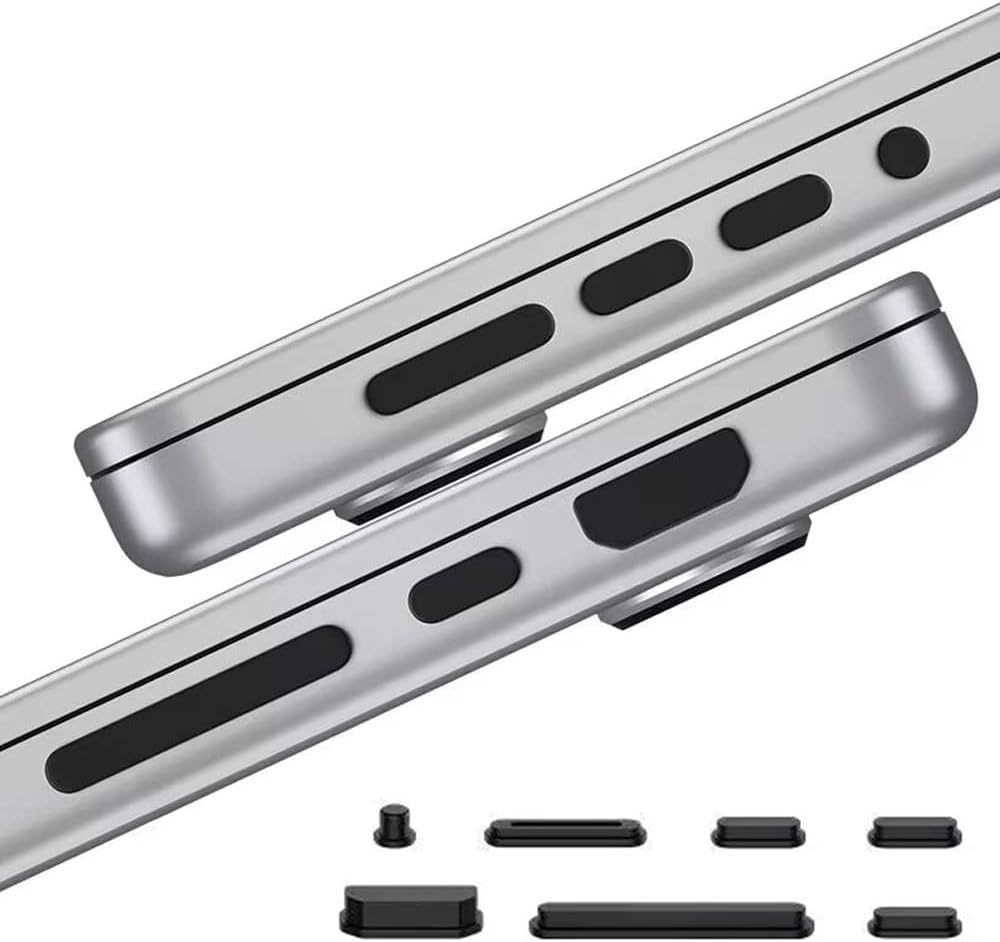 10 Pcs 16 Pcs Multiple Colors Silicone Dust Plug Set Laptop Protectors ...