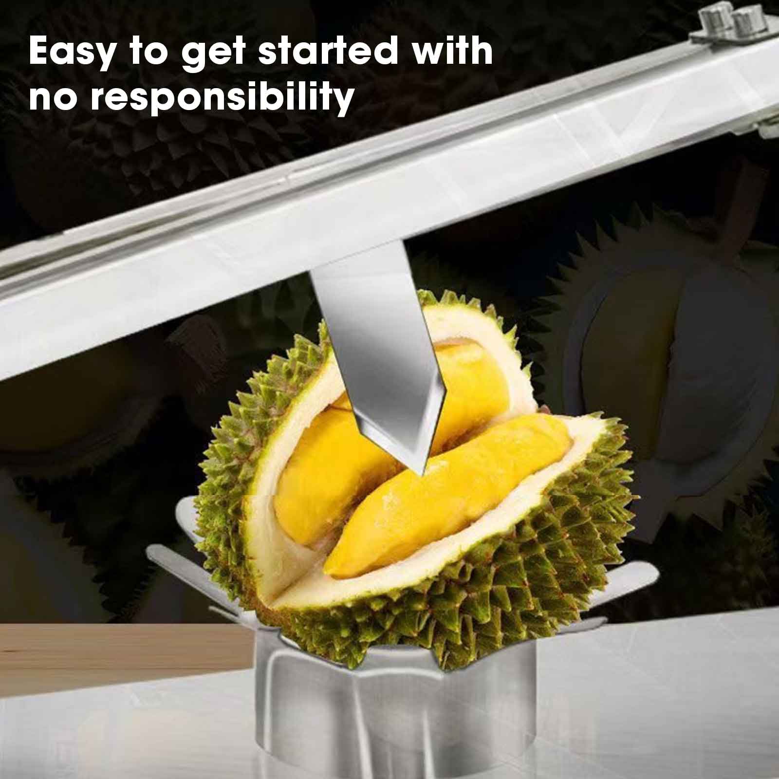 【Local delivery】Durian Opener, Commercial Multifunctional Stainless ...