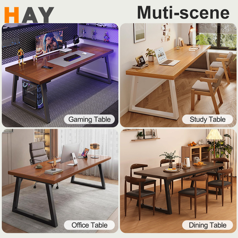 Office Table Meja Pejabat with Thickened Tabletop Meja office Working ...