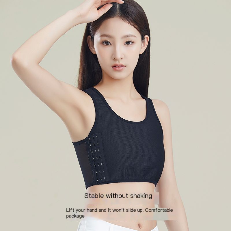 Women's Waist Training Corset Vest - Chest Compression Slimming ...