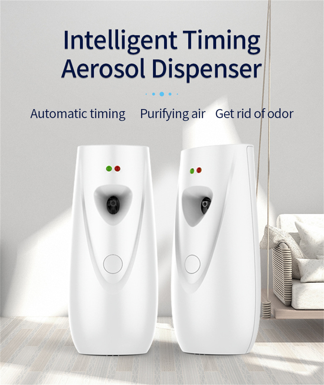 3Life Smart Automatic Air Freshener Timed Fragrance Diffuser Quiet ...
