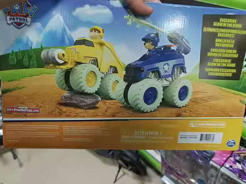 PAW Patrol Chase-Rubble Rescue Wheels with Rescue Tools, and ...