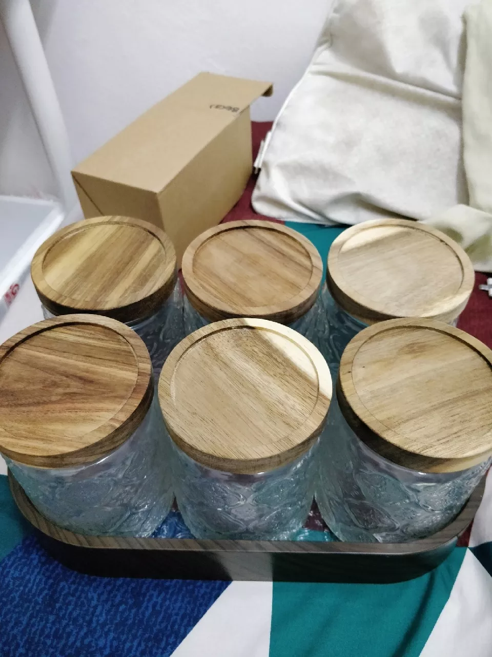 Ready Stock Dulang Kuih Raya Retro Begonia Flower Style Tray Dulang ...