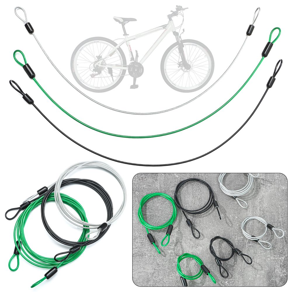 ORORFILL Bicycle Lock Wire Bicycle Accessories Anti-theft Ropes ...