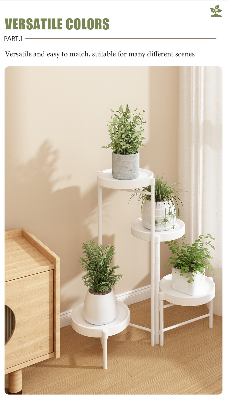 Flower Rack Plant pot stand Planters Outdoor Flower Holder Storage ...