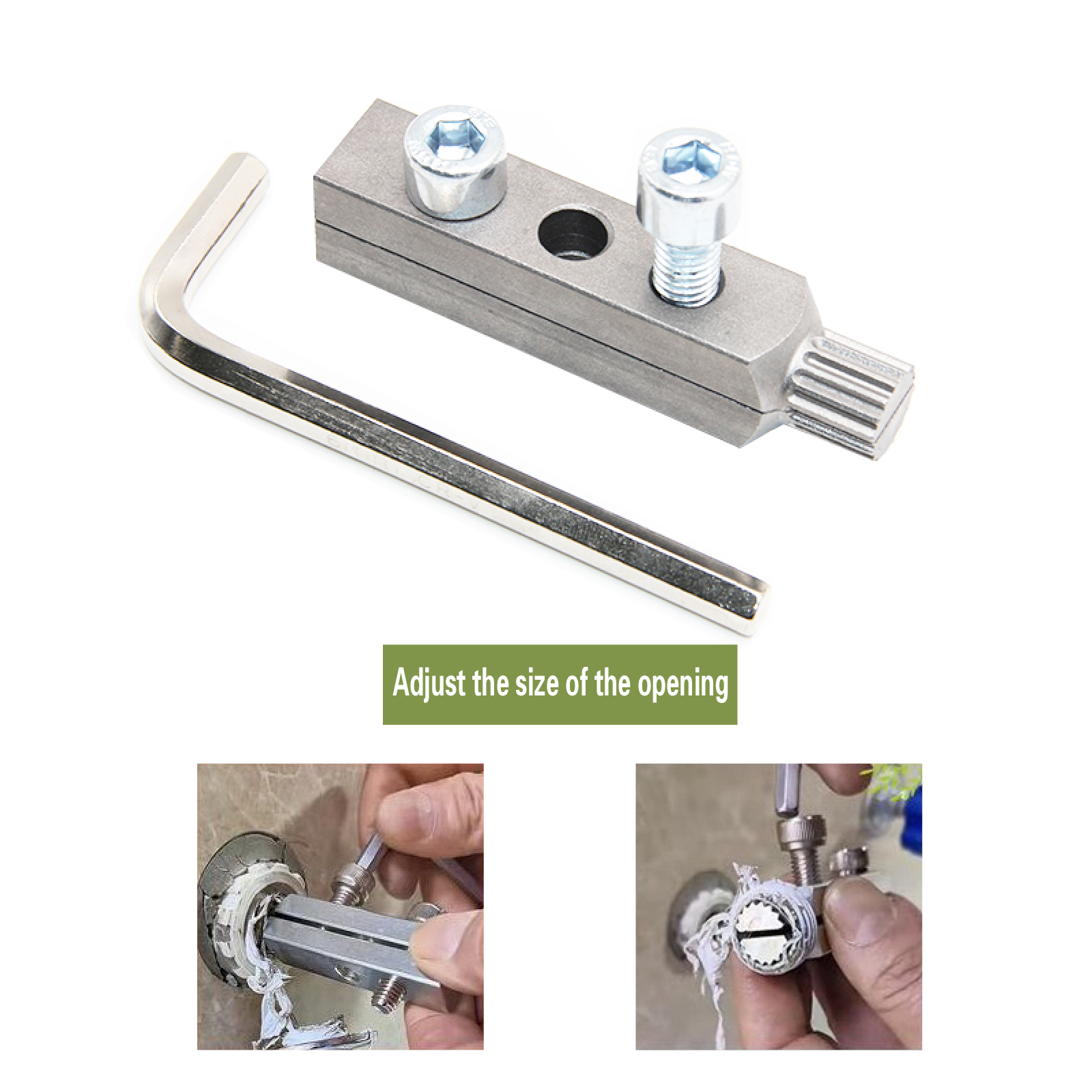 Universal Angle Valve & Tap Thread Extractor Tool Removes Broken ...