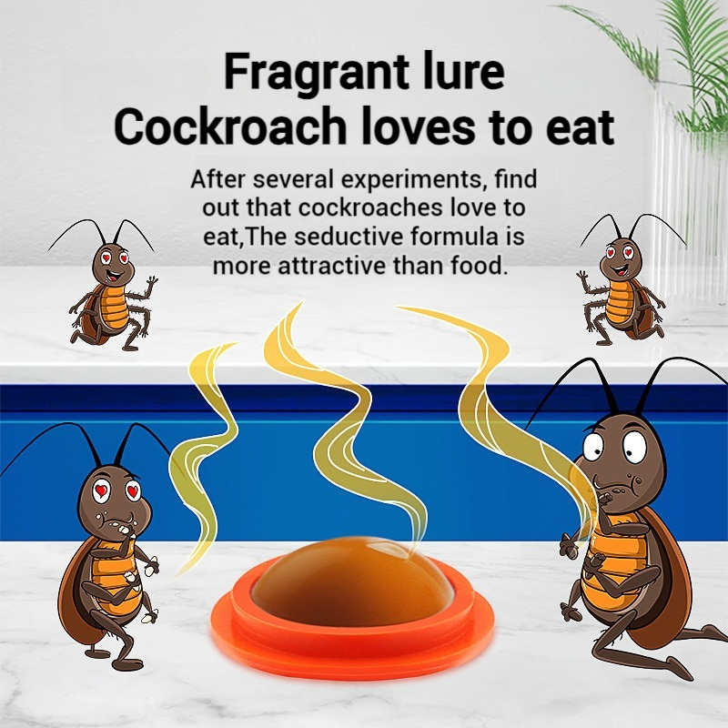 【Malaysia Spot】Kill cockroaches quickly 16pcs/box cockroach killer bait ...