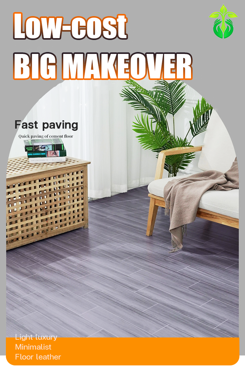 Tikar Getah tebal 1 gulung waterproof Floor sticker lantai Vinyl ...