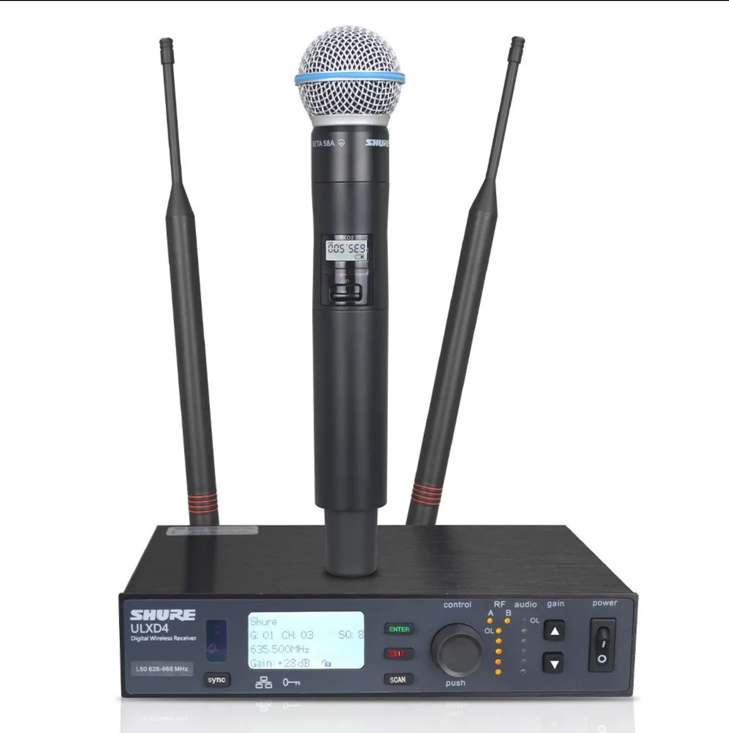 Shure ULXD4/BETA58A Live Singing Microphone | Shopee Malaysia