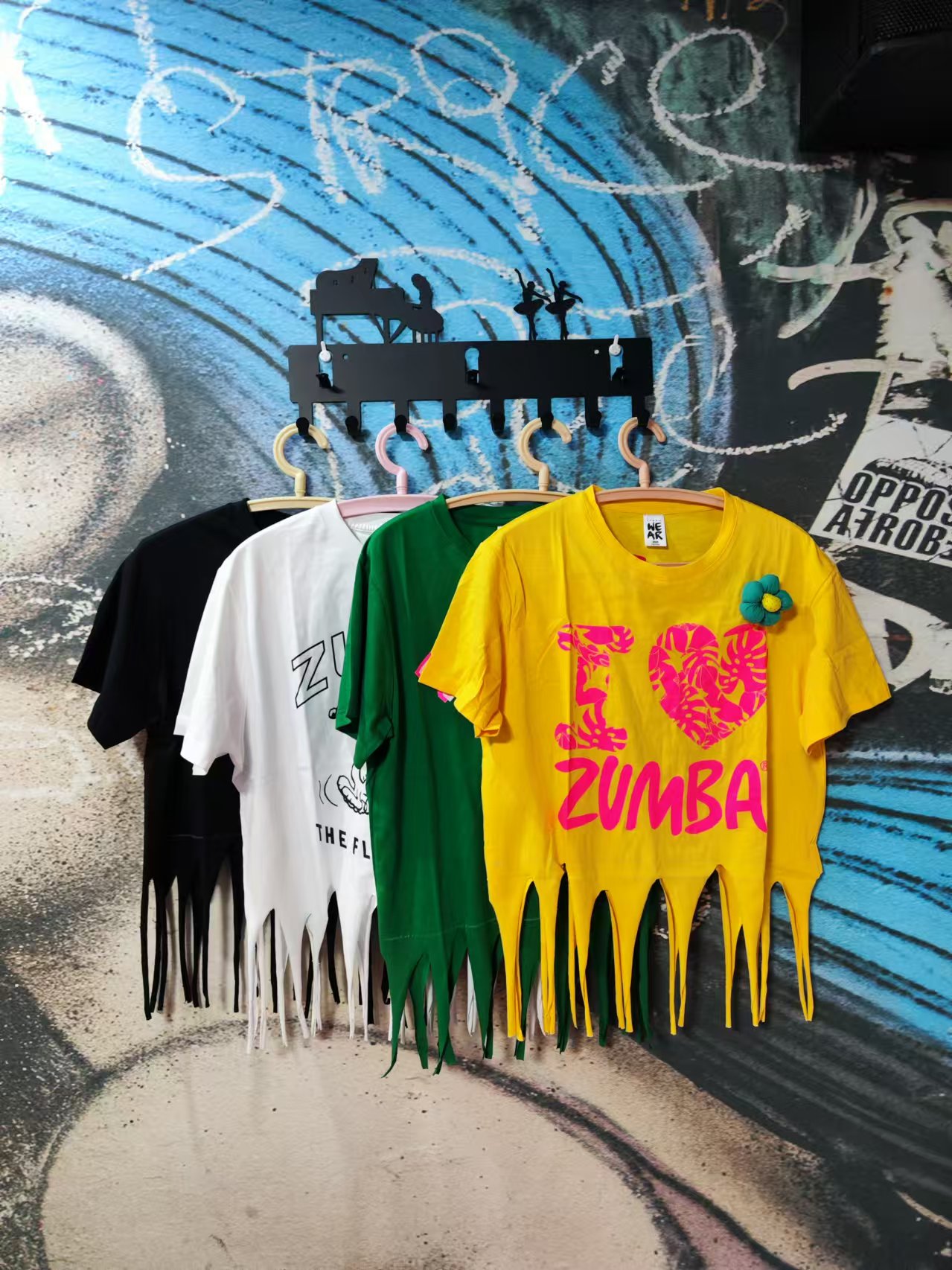 ZUMBA 2025 New Style Unique DIY Women's Cotton Sports Top ZUMBA Cute ...