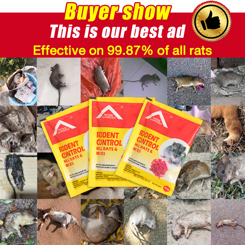 【Death in 3 seconds】Strong Rat poison killer mouse killer racun tikus ...