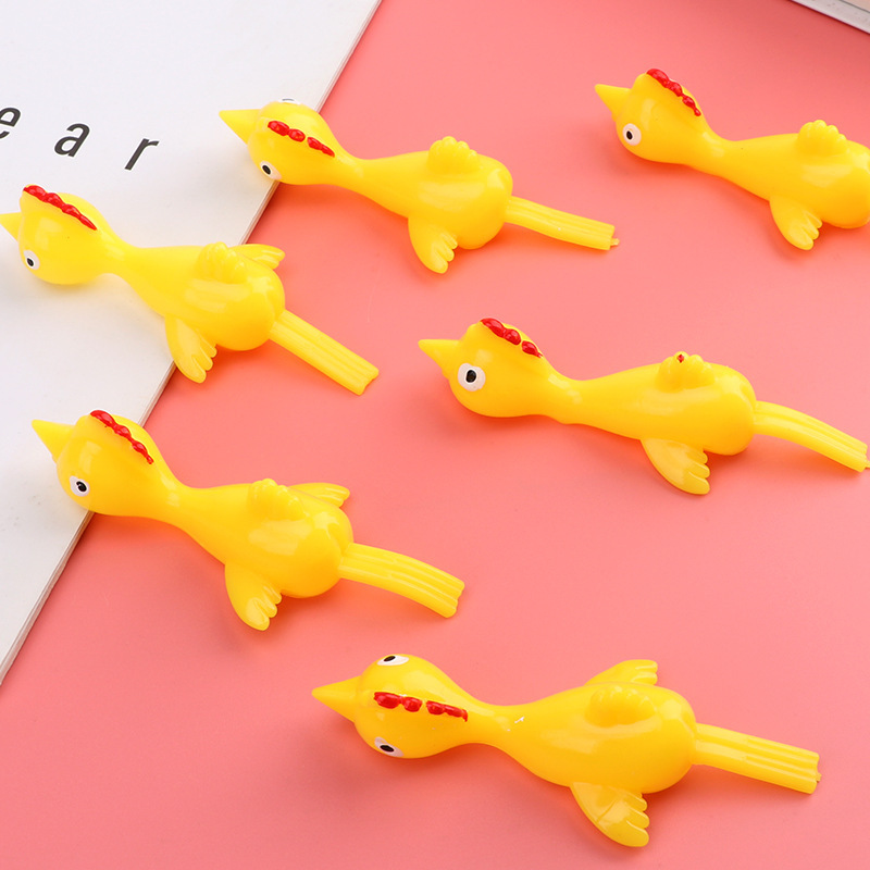 Playful Dinosaur/chicken Mini Launching Finger Darts For Unique Stress ...