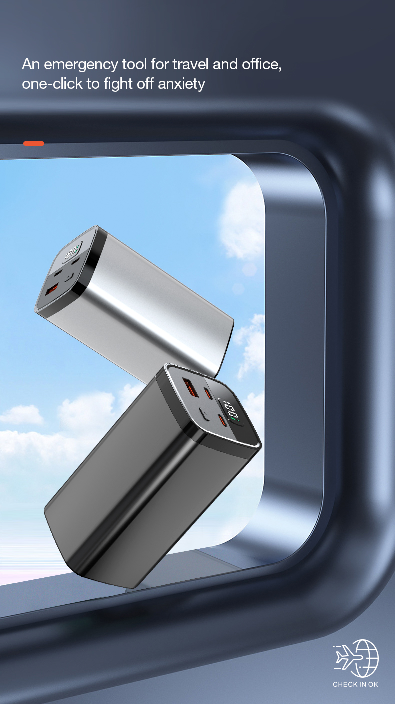 EYD 65W 20000mAh powerbank fast charging - PD3.0 & QC3.0 Fas+ Charging ...