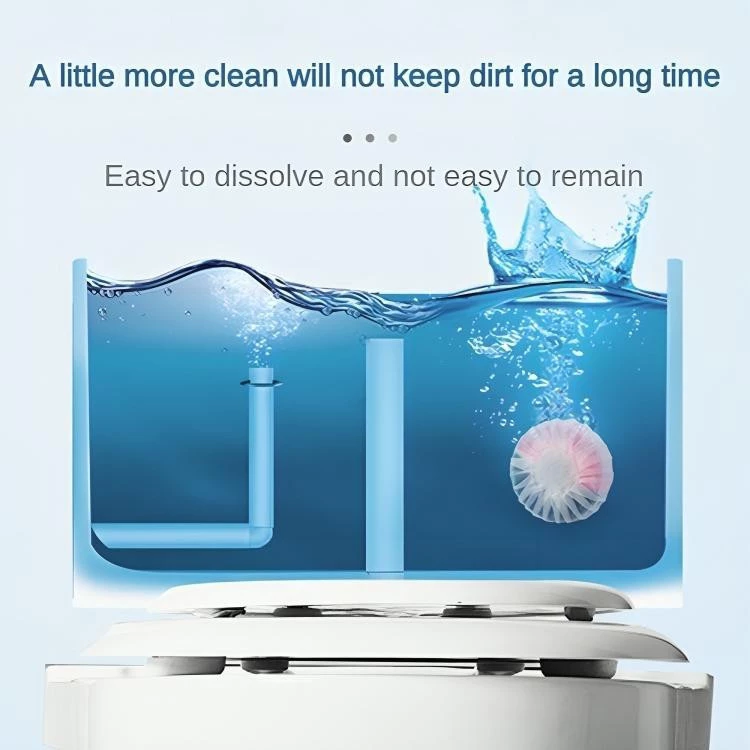 💫💫(New formula) 2IN1 toilet deodorant blocks Remove stains twice as muchpink blocks for toilet ...