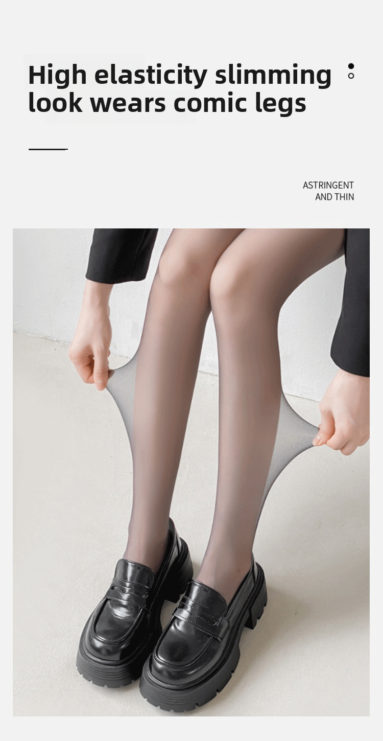 Sexy 0d Sheer Stockings for Women - Black/Skin Ultra Thin Invisible ...