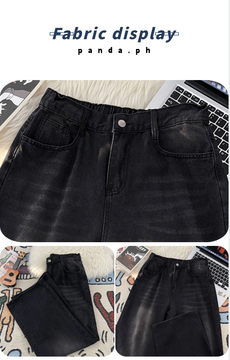 COD Seluar Jeans Lelaki Men Harem Jeans baggy Jeans bootcut men Casual ...