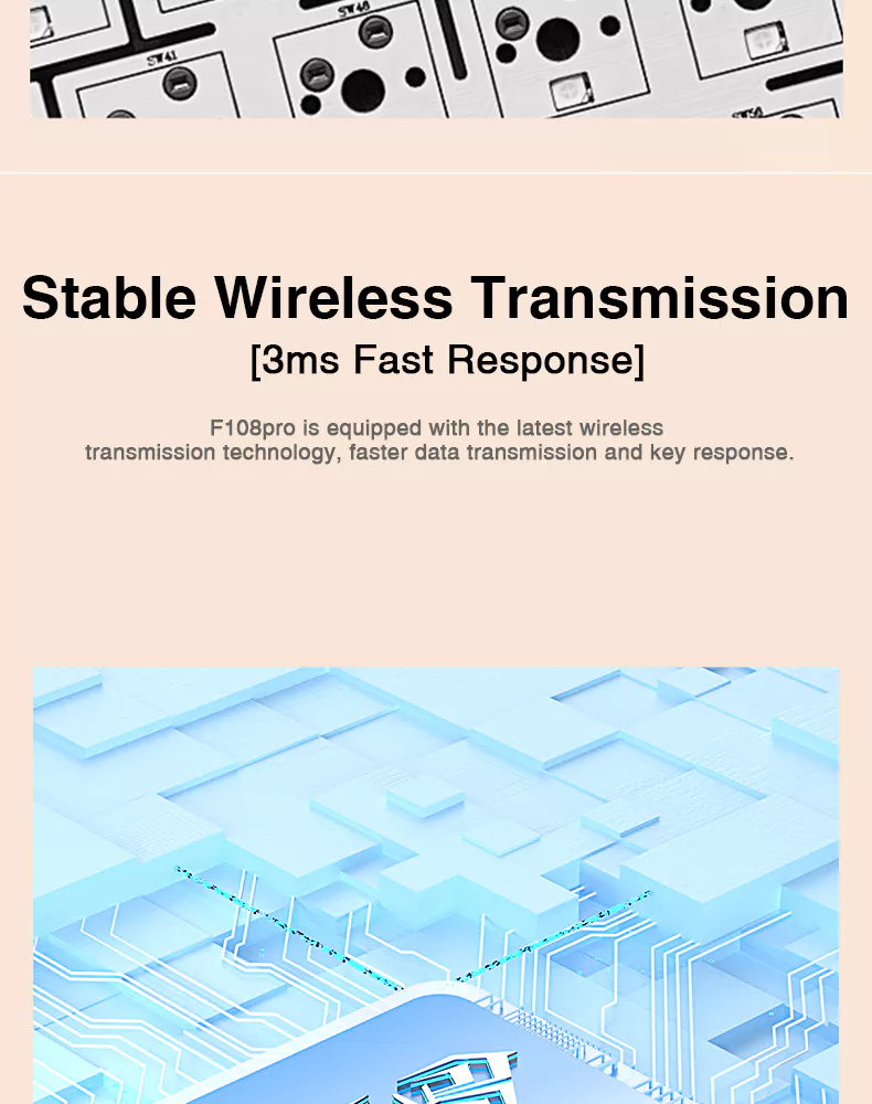 AULA F108 & F108 Pro | Mechanical Keyboard | Wireless/Bluetooth/Wired ...