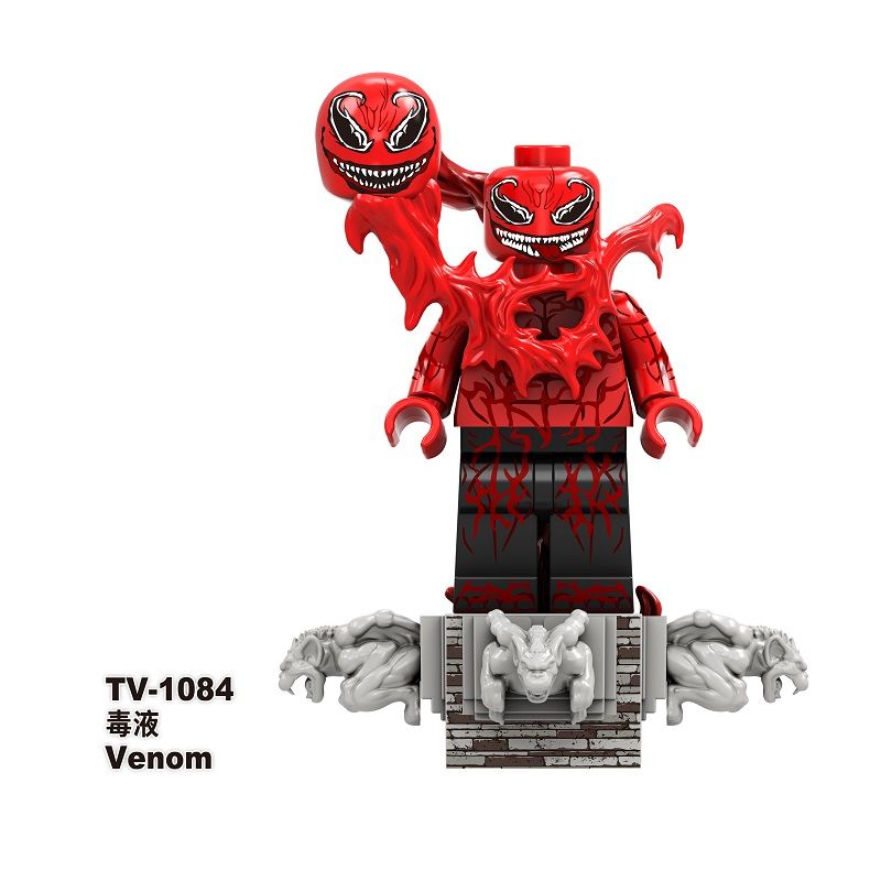Block Toys Venom Figure Venom Eddie Mini Toy Building Block TV6210 ...
