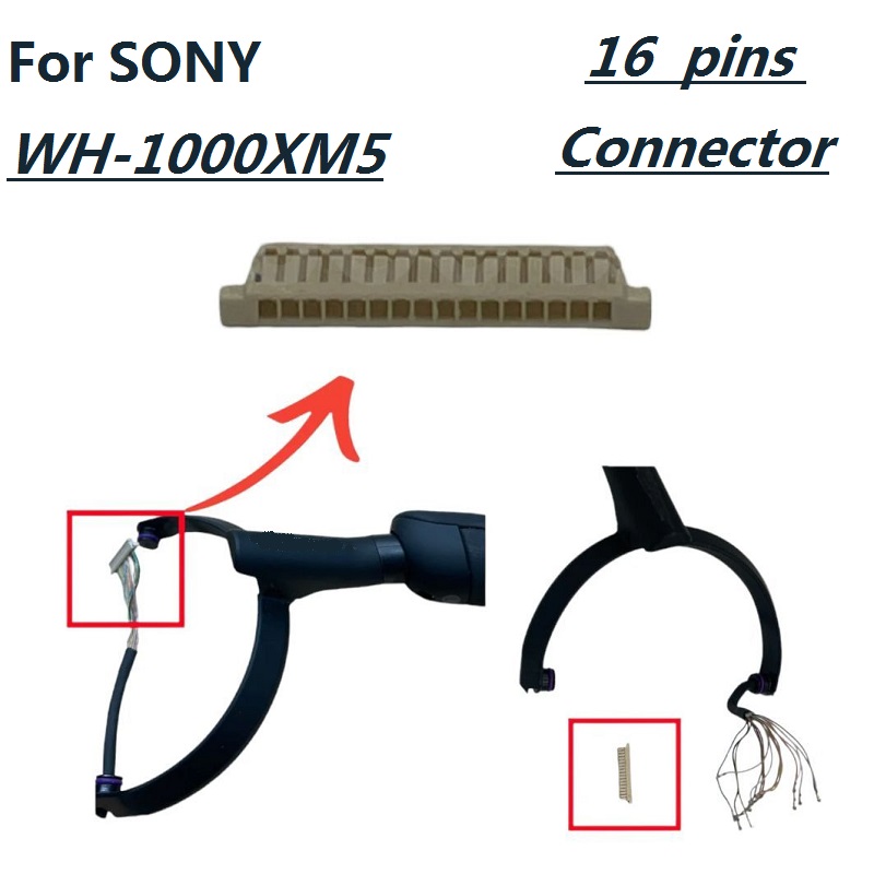 Original New spare part FOR SONY WH-1000XM5 Wireless Headphones ...