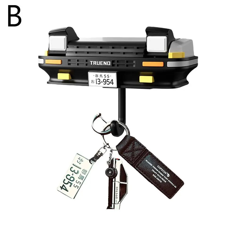 AE86 Car Headlight Key Holder, Creative Wall-Mounted Key Hanger for ...