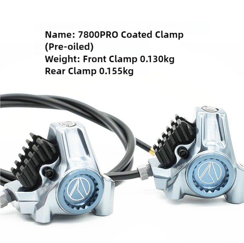 Wheeltop Clamp 7800PRO Blue Coating Unidirectional Oil Circuit Ceramic ...