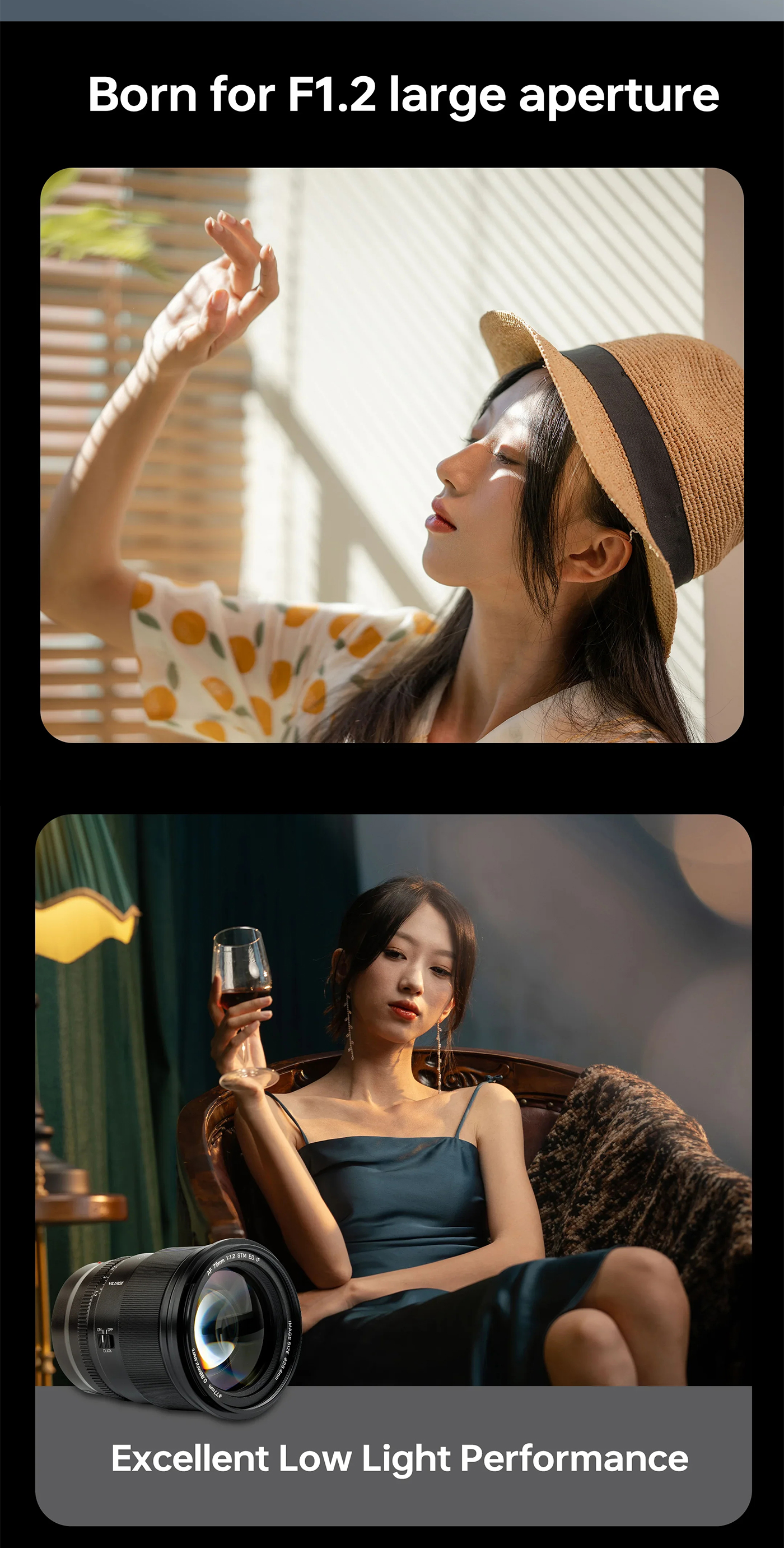 Viltrox 75mm f1.2 pro Auto Focus Large Aperture Portrait Lens for E/X/Z Mount Camera Lenses ...