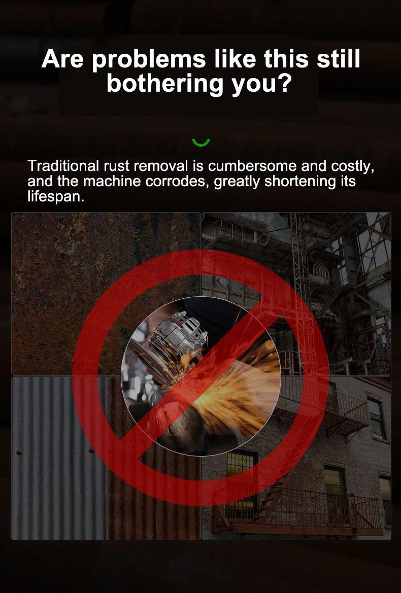 No sanding rust removal！！BL Rust converter spray Anti rust spray Anti karat spray 500ml Rust ...