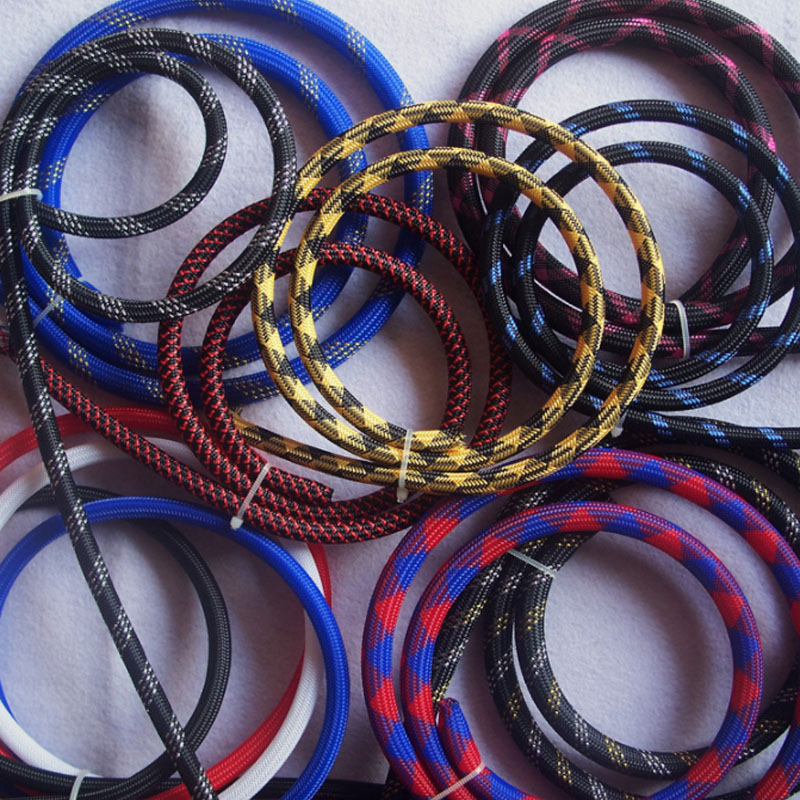 PET Expandable Braided Cable Sleeve Triple Weave Encrypted Snake Skin ...