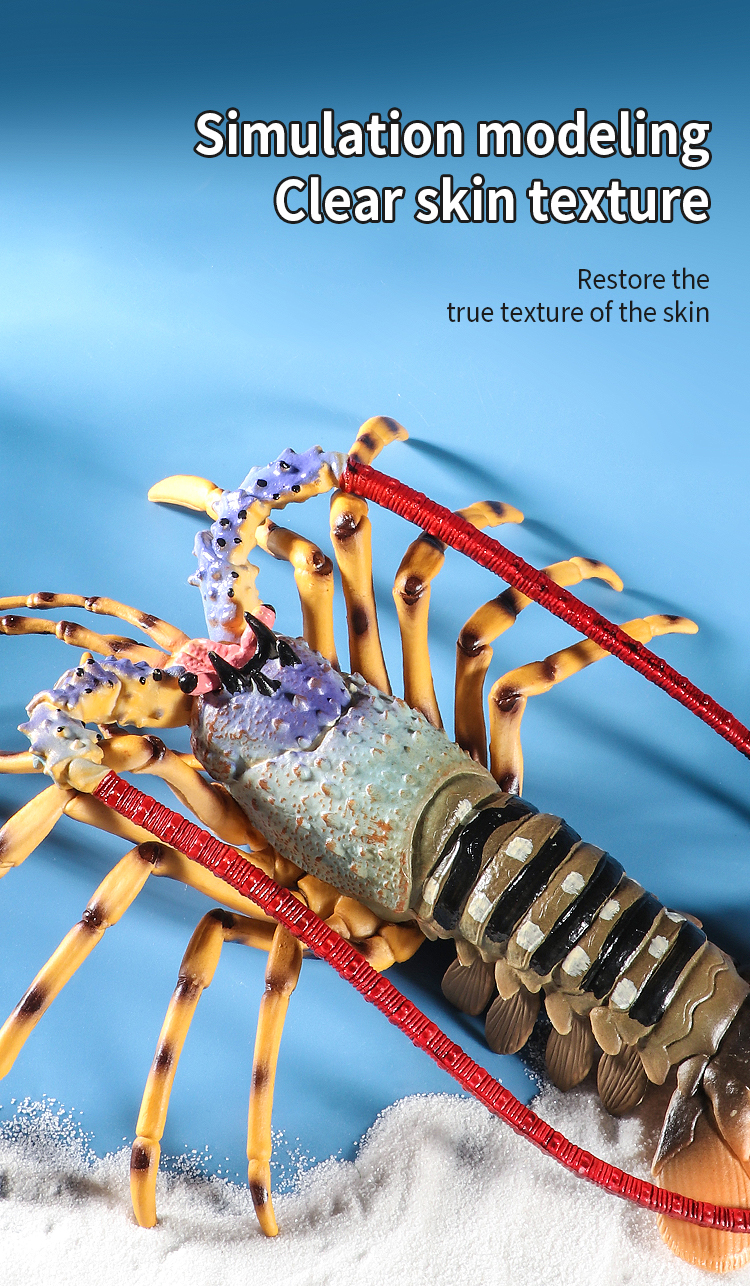 Large Lobster Animal Model Solid Simulation Artificial Lobster ...