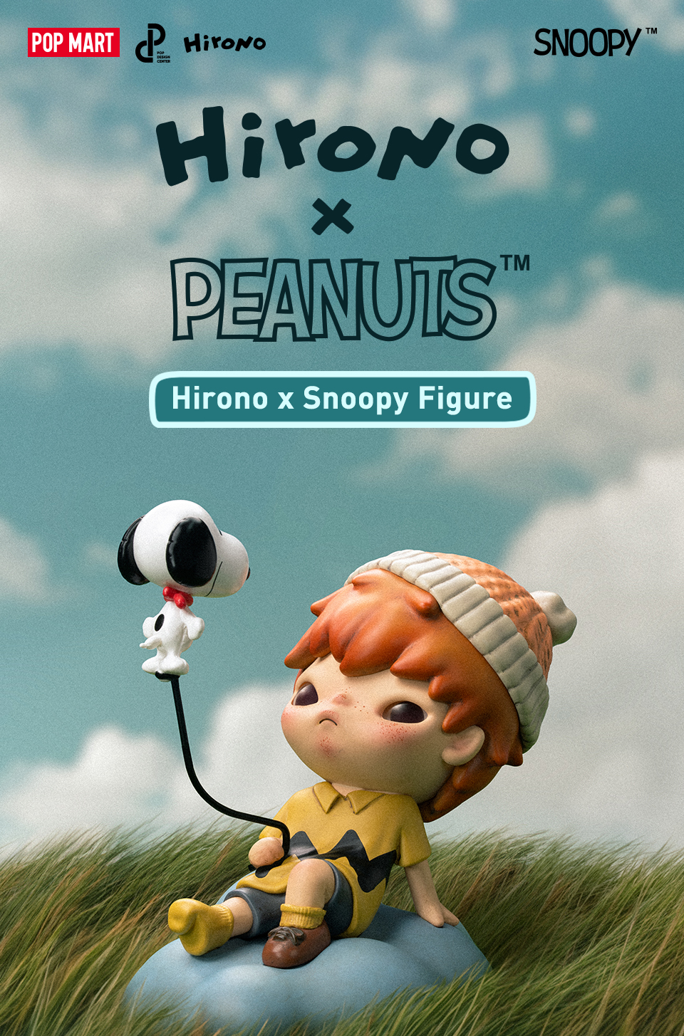 POP MART Hirono x Snoopy Figure Collectible Toy | Shopee Malaysia