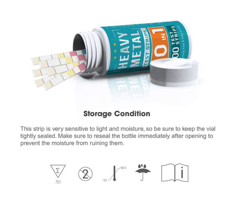 100spcs Heavy Metal Test Kit | 10 in 1 Testing Water for Metals ...