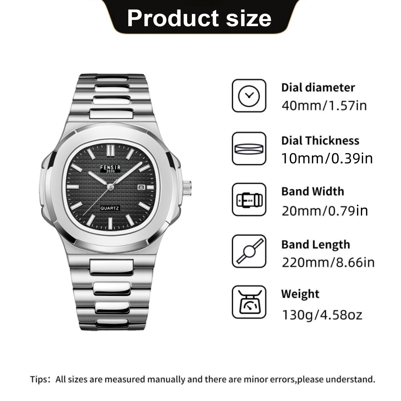 In Stock 】New Fashion Unisex Steel Band Watch High-end Ultra-thin Steel ...
