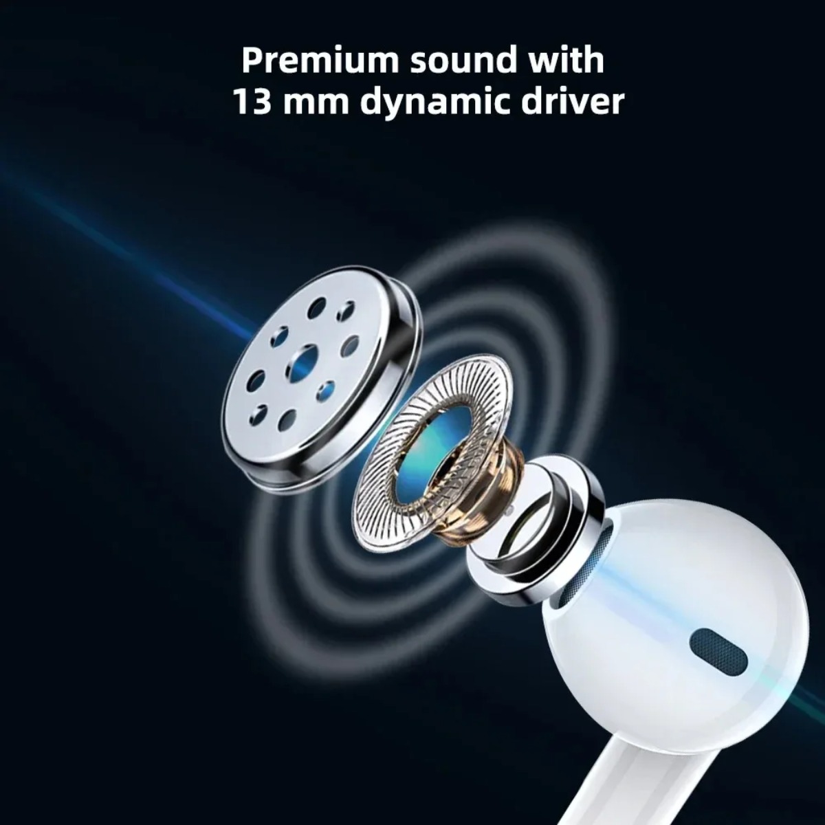 Pro4 Earphones Wireless Dual In-Ear Ultra Long Standby Stereo Bass ...