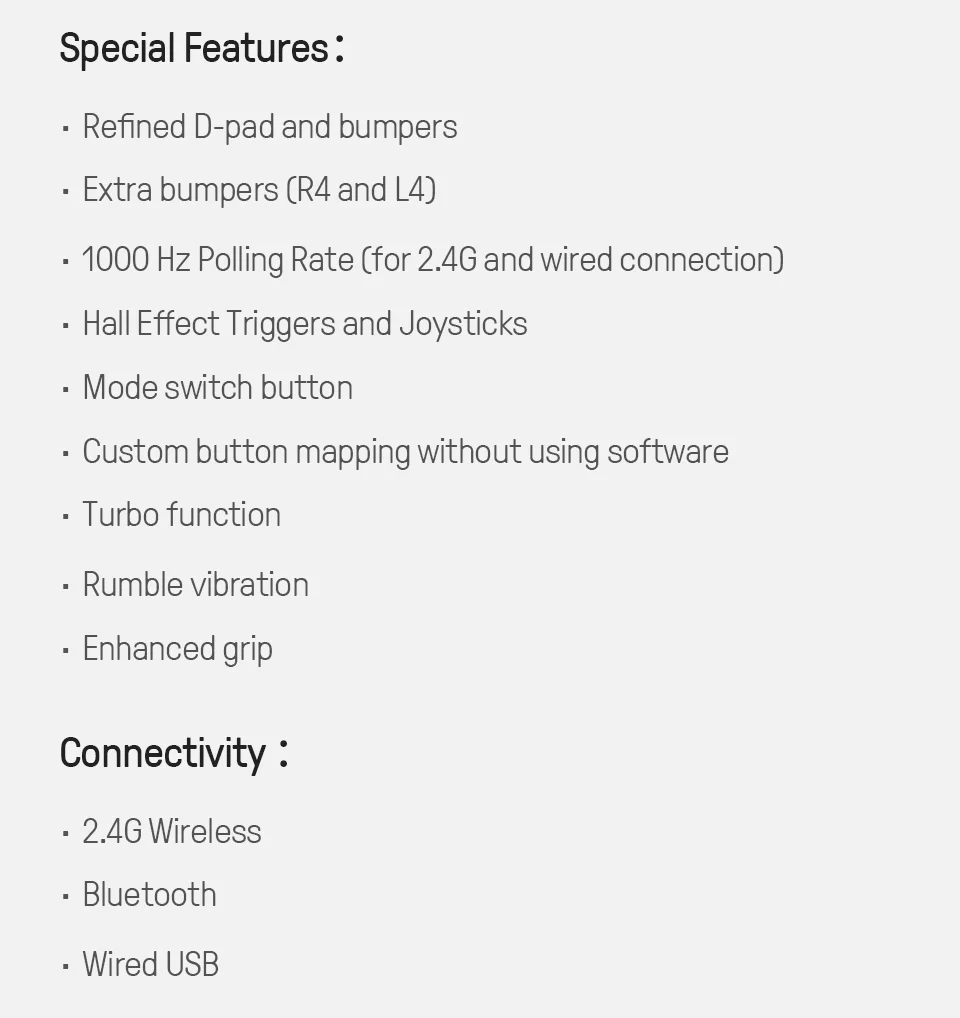 [Kam] 8BitDo Ultimate 2C Bluetooth Wireless Game Controller with Hall ...