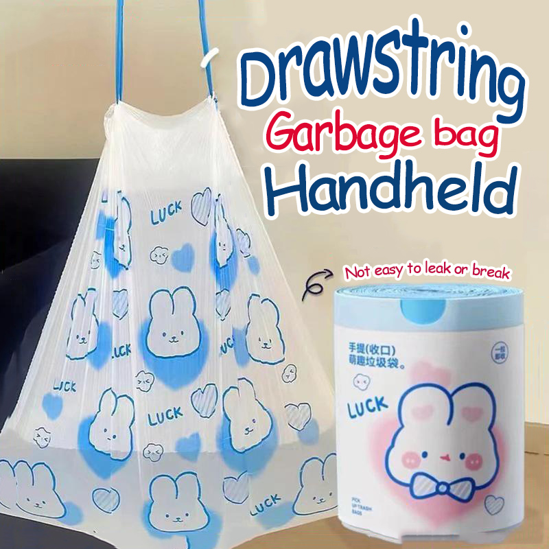*READY STOCK*Garbage Bags With Handles Size 45x45 Centimeters Made From ...
